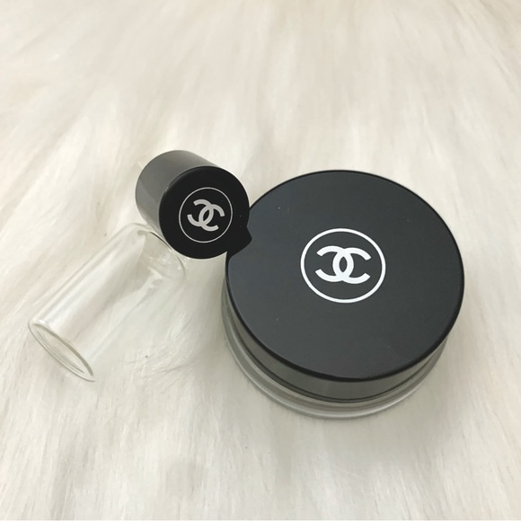 CHANEL | Makeup | Chanel Cosmetics Reusable Mini Travel Jar Bottle Logo ...